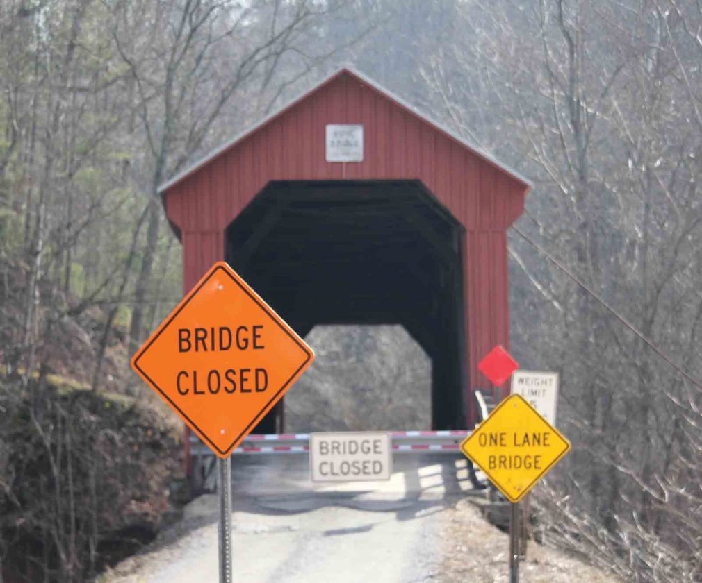 Officials mulling future of Hune Covered Bridge | News, Sports, Jobs ...